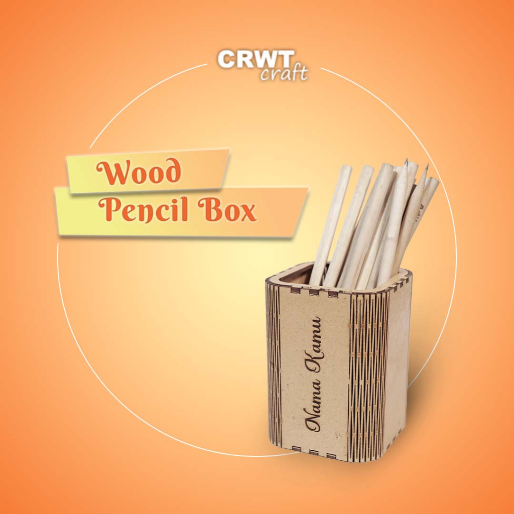 Jual Tempat pensill box kotak pulpen Kayu ( Custom Nama) | Shopee Indonesia