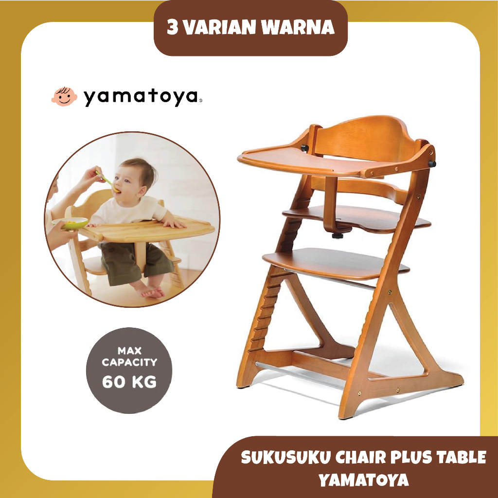 Jual Yamatoya Sukusuku Plus Table Kursi Makan anak | Meja Makan Anak | Shopee Indonesia
