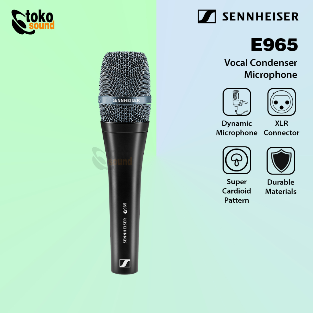 Jual Sennheiser E965 - Condenser Vocal Microphone Original | Shopee Indonesia