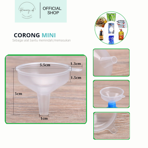 Jual HOMMEY ID - CORONG MINI MINYAK PARFUM KECAP MADU PLASTIK | CORONG ...