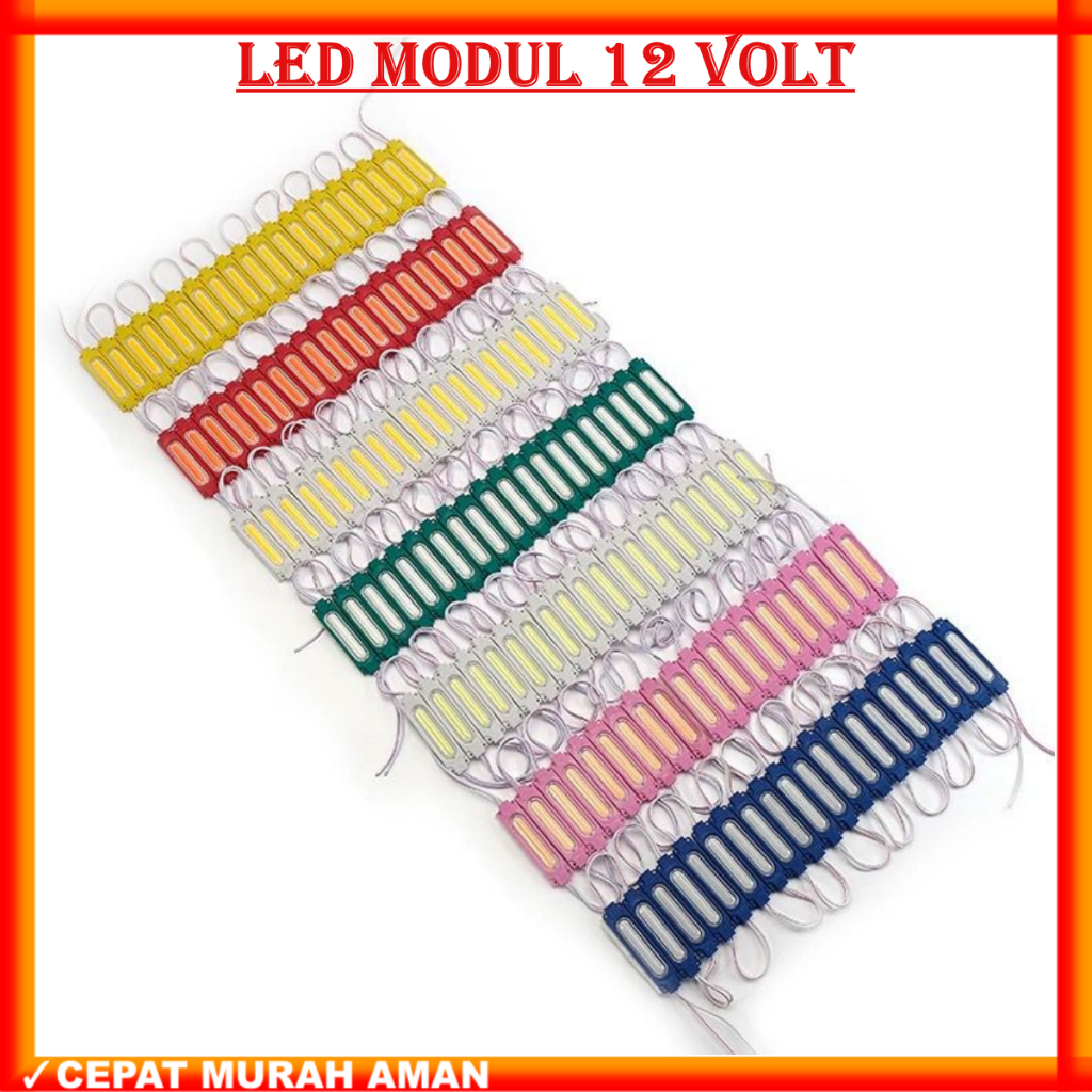 Jual ORIGINAL LAMPU LED MODUL 12 VOLT | LED MODUL COB 12 VOLT | LAMPU ...