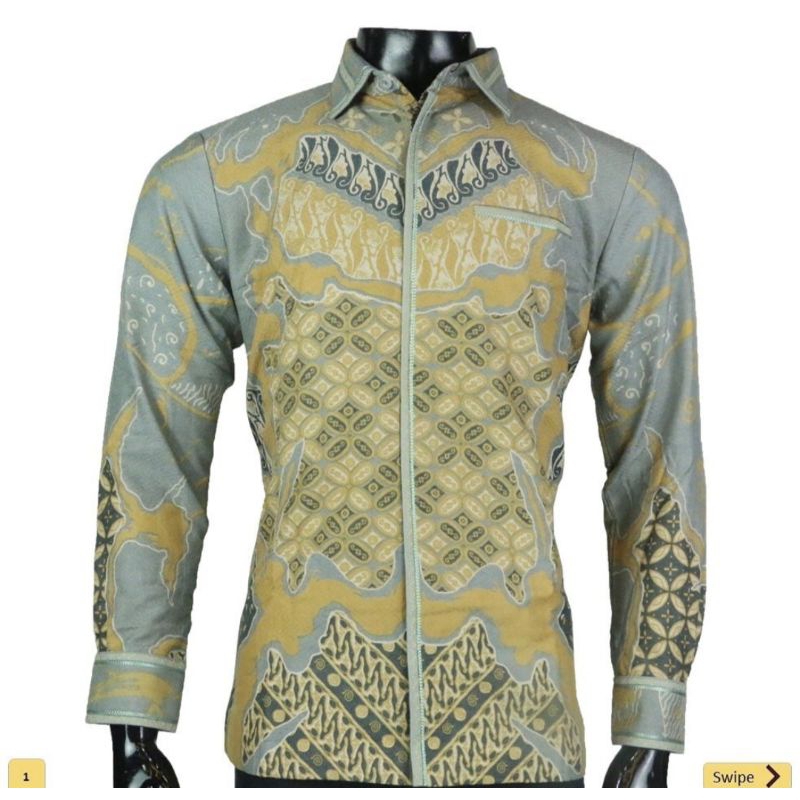 Jual KEMEJA BATIK SMOCK EXCLUSIVE BAHAN DOBBY LAPIS FULL TRIKOT DAN ...
