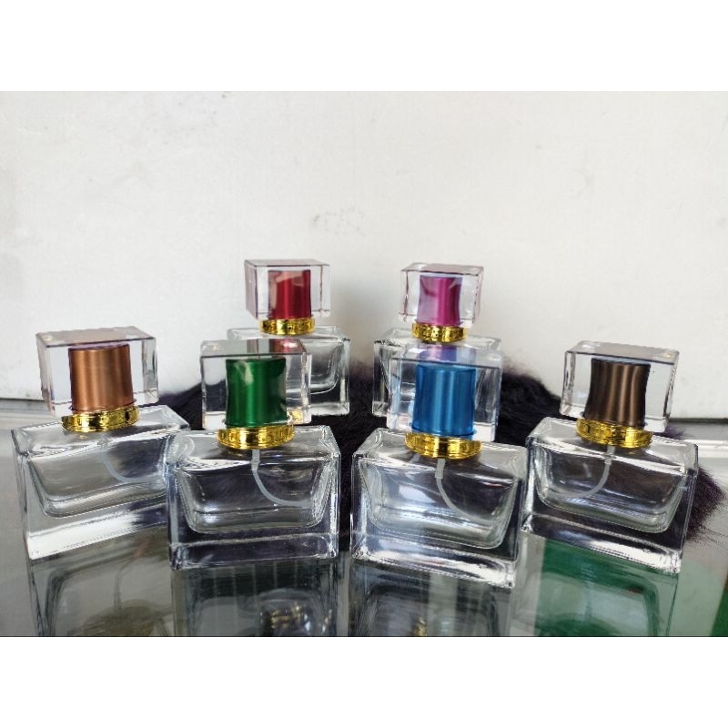 Jual BOTOL PARFUM CRYSTAL KOTAK 30 ML WARNA | Shopee Indonesia