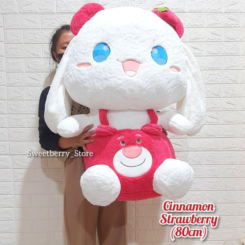 Jual Boneka Cinnamoroll Strawberry 80cm 65cm | Shopee Indonesia