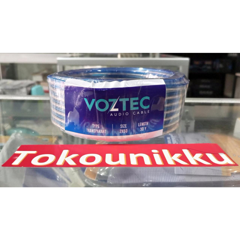 Jual KABEL TRANSPARAN VOZTEC PANJANG 30 YARD | Shopee Indonesia