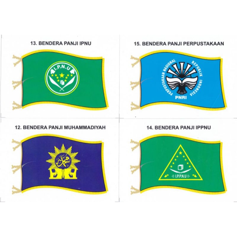 Jual bendera panji 80 x 110 cm ready stok | Shopee Indonesia