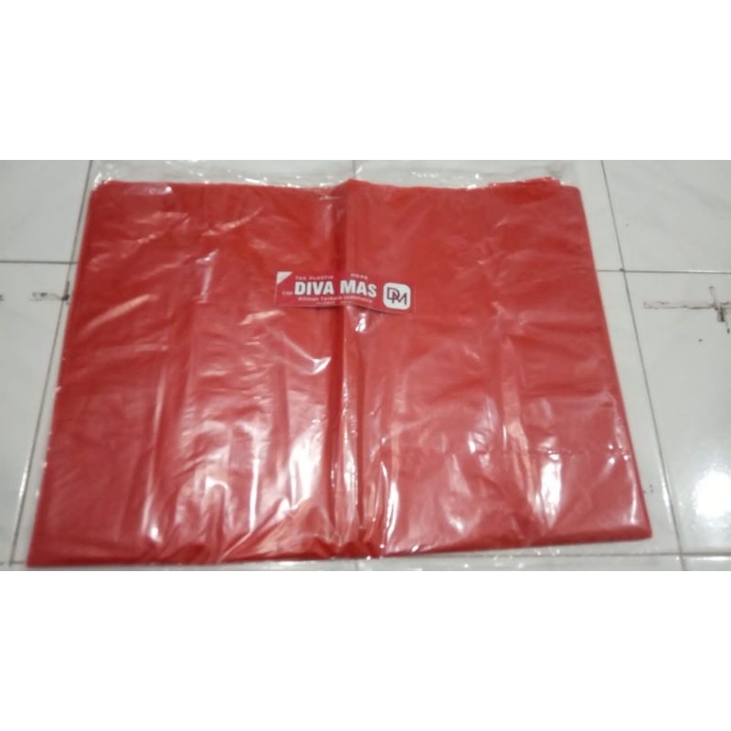 Jual Kresek Merah uk 55/Kresek Jumbo/Kantong Plastik MURAH TEBAL ...