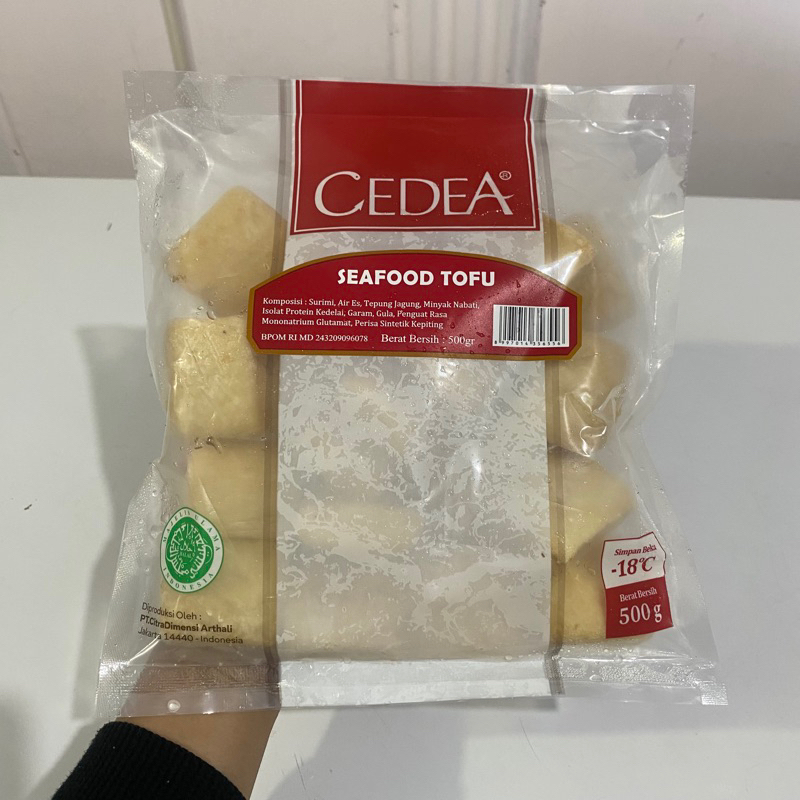 Jual CEDEA Seafood Tofu 500 gr | Shopee Indonesia