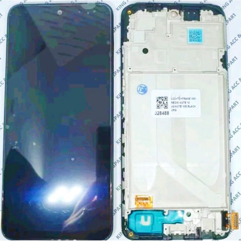 Jual LCD TOUCHSCREEN PLUS FRAME XIAOMI REDMI NOTE 10 4G LTE REDMI NOTE ...