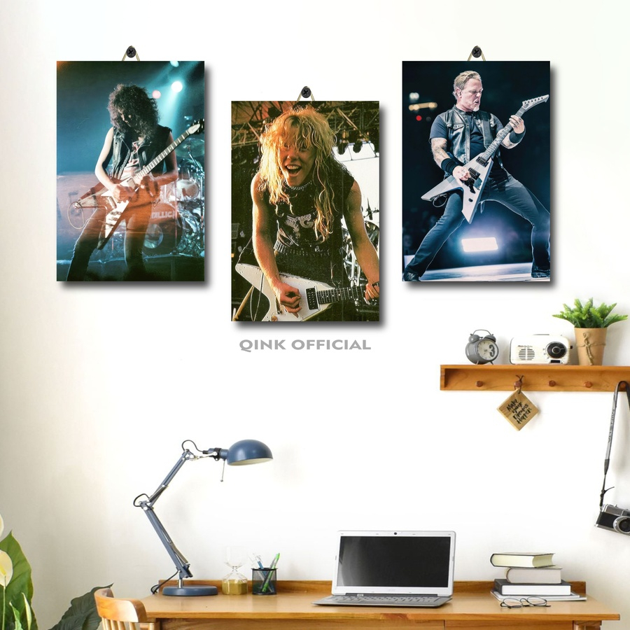 Jual POSTER KAMAR BAND METALLICA 20X30 | QINK OFFICIAL| POSTER RUANG ...
