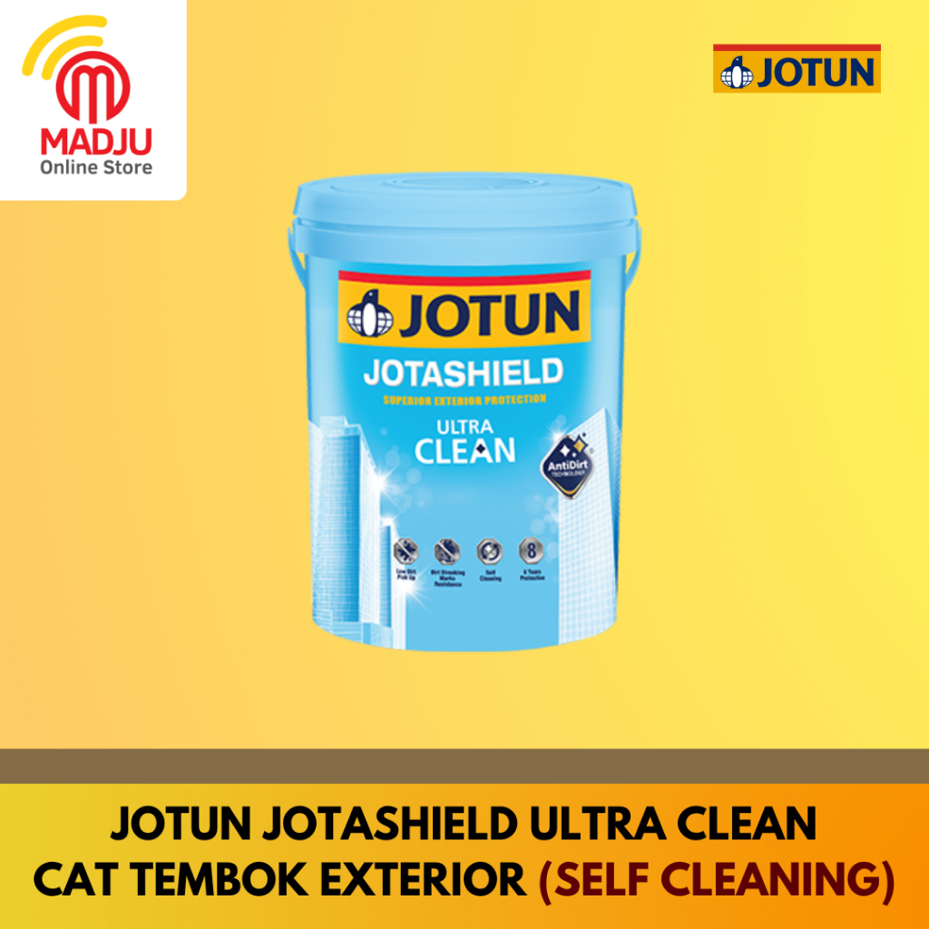 Jual Jotun Ultra Clean Cat Tembok Exterior Anti Kotoran Membersihkan ...