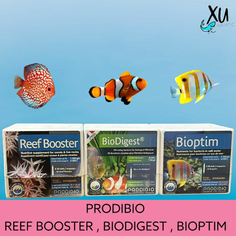Jual PRODIBIO BIOPTIM / BIODIGEST / REEF BOOSTER BAKTERI STARTER ...