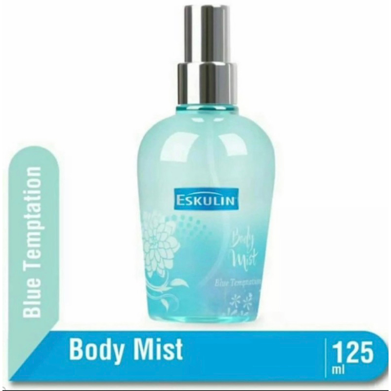 Jual Eskulin Hijab Body Mist Blue Temptation 125ml | Shopee Indonesia