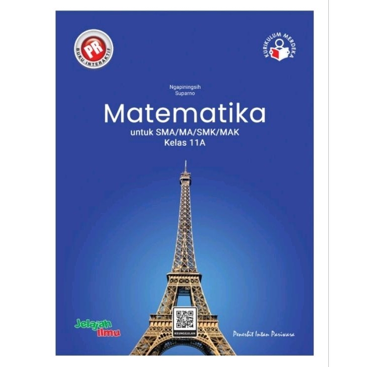 Jual Buku PR/LKS interaktif matematika wajib kelas XI,11 semester 1 kurikulum merdeka intan ...