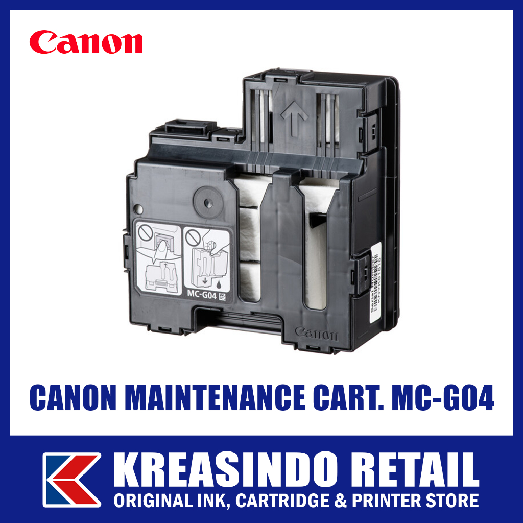 Jual Canon Maintenance Cartridge MC-G04 MCG 04 MCG04 Original | Shopee ...