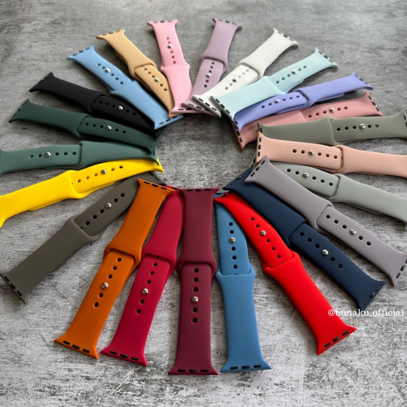 Jual PREMIUM BASIC STRAP SMARTWATCH IWATCH APPLE WATCH SERIES 1 2 3 4 5 ...