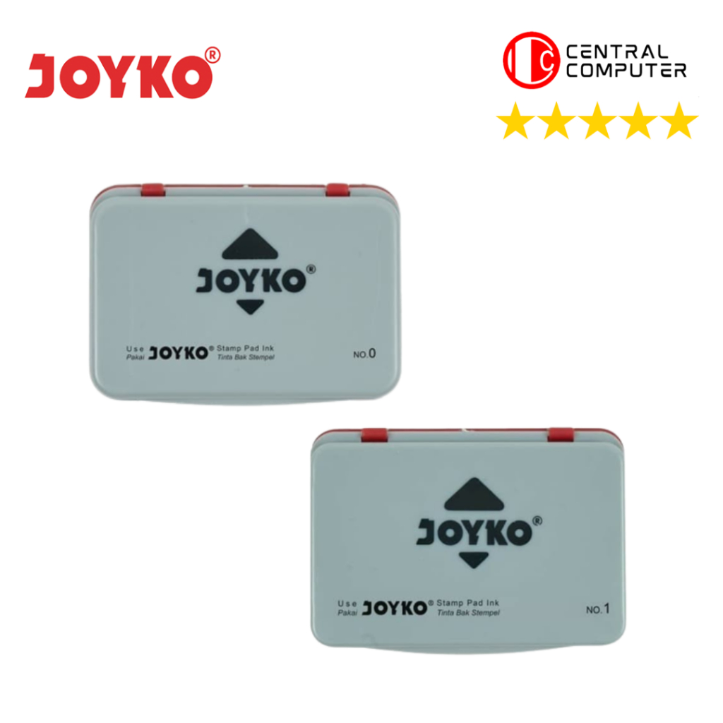 Jual Stamp Pad Joyko No.0 dan No.1 Stemped Ukuran Standart Bak Stempel ...