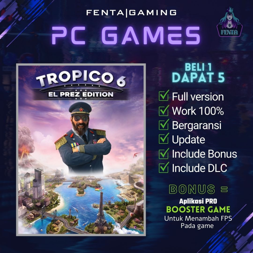Jual TROPICO 6 EL PREZ EDITION - GAME PC - GAME LAPTOP | Shopee Indonesia