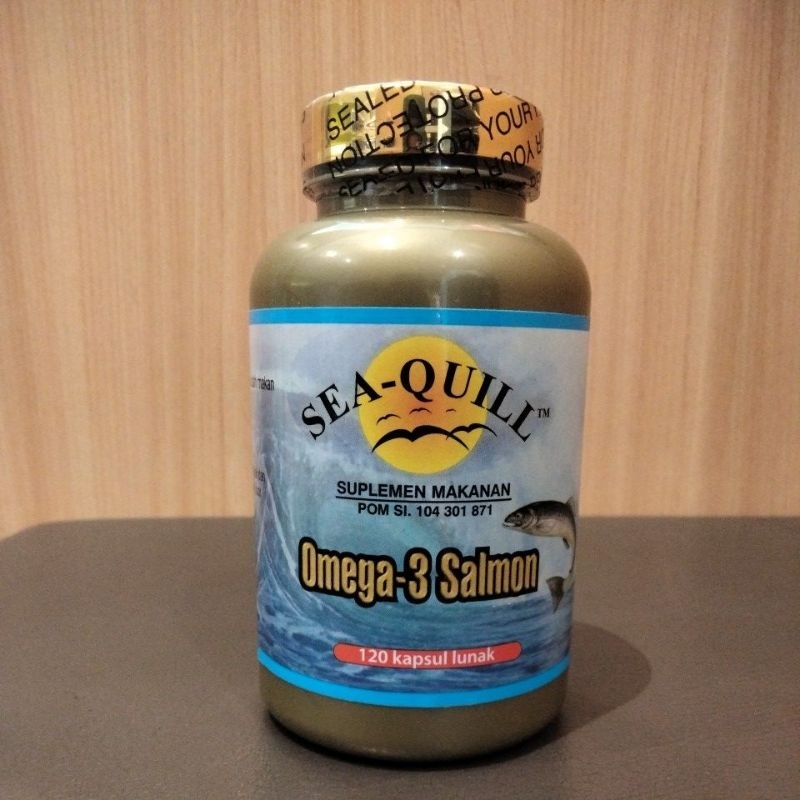 Jual SEA QUILL OMEGA-3 SALMON '120 | Shopee Indonesia
