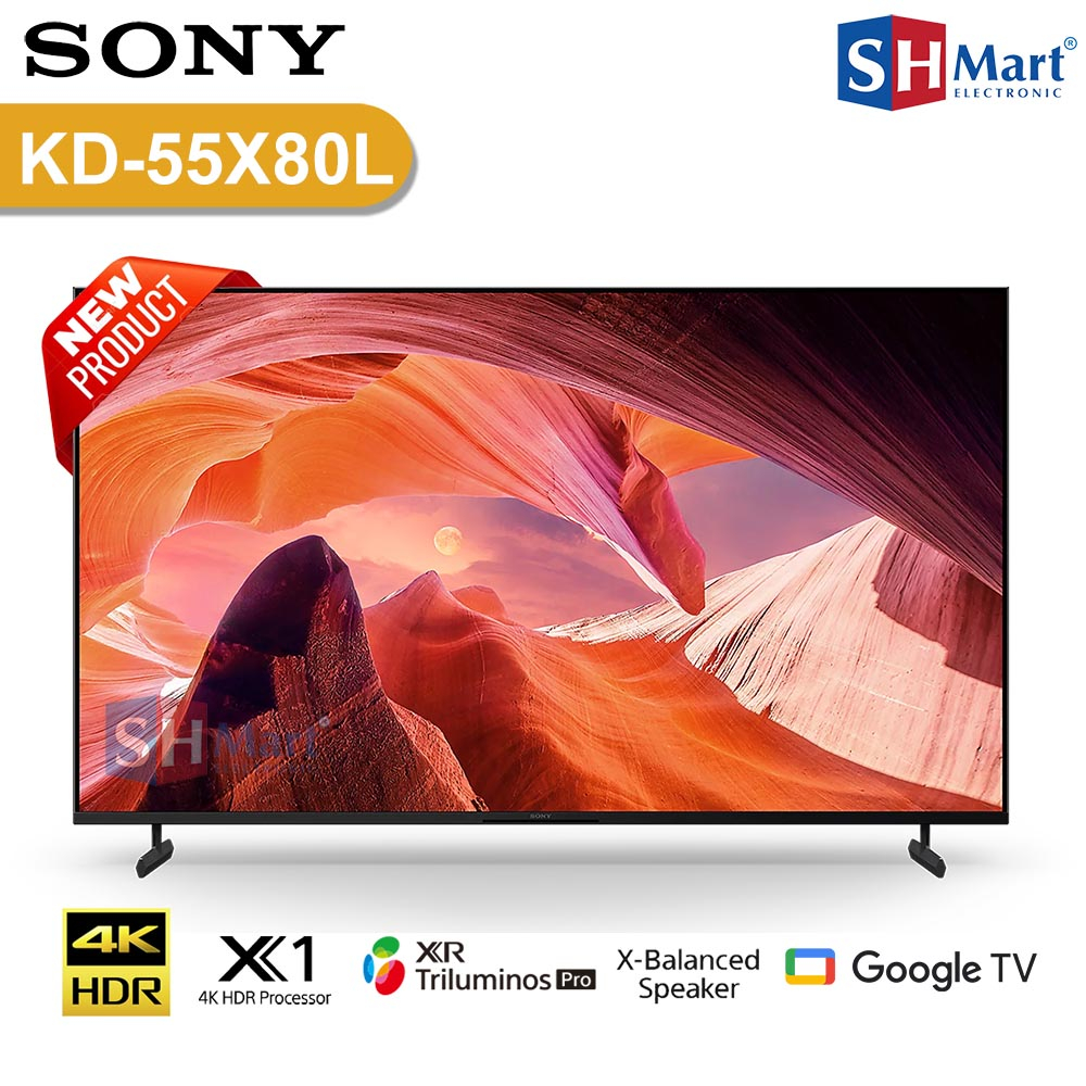 Jual TV SONY BRAVIA 55 INCH KD-55X80L / K55S30 4K UHD HDR SMART GOOGLE ...