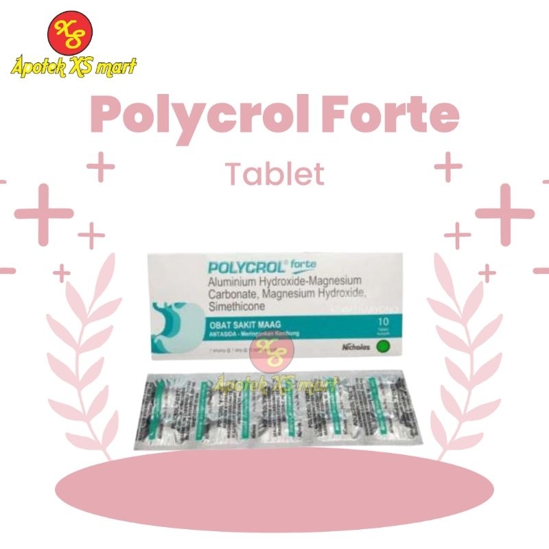 Jual POLYCROL FORTE TABLET - MEREDAKAN GANGGUAN LAMBUNG DAN PENCERNAAN ...