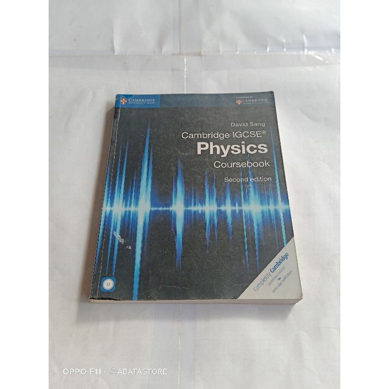 Jual BUKU CAMBRIDGE IGCSE PHYSICS COURSEBOOK SECOND EDITION DAVID SANG ...