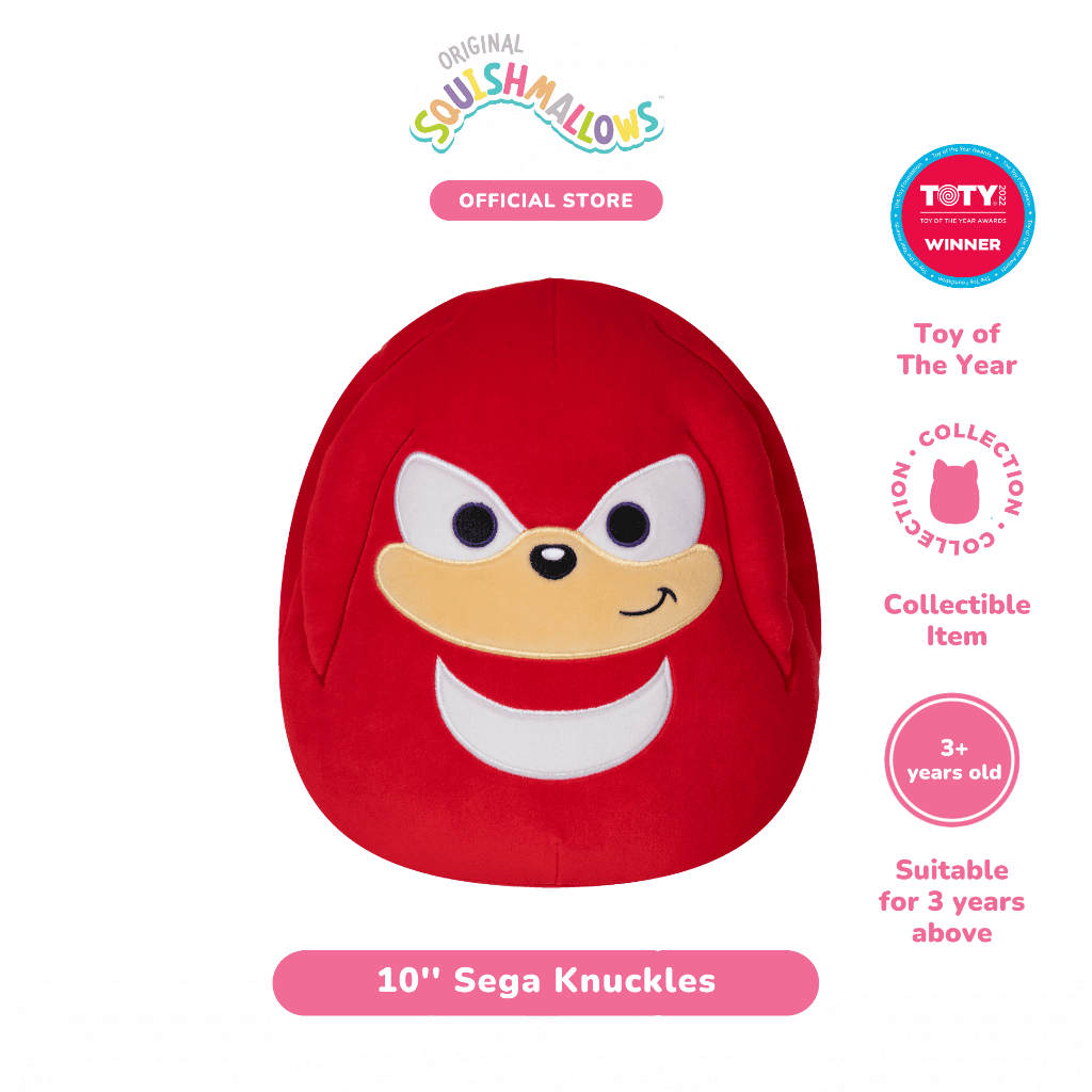 Jual Squishmallows Hedgehog Knuckles 10 Inch - Plush Toys | Shopee ...