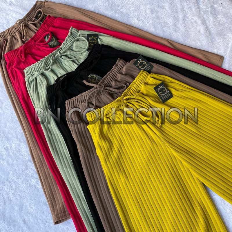 Jual Celana Terlaris Kulot Knit Hornet Premium Super Jumbo / Kulot ...