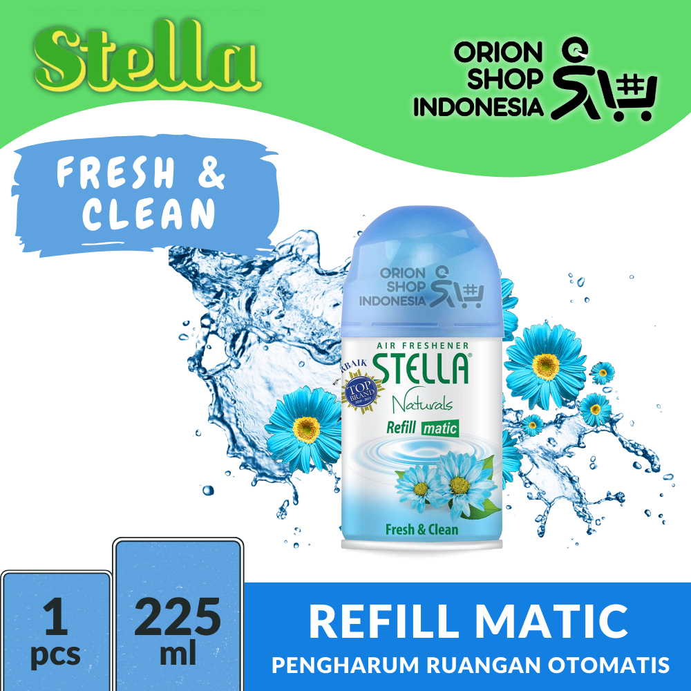 Jual Stella Matic Refill 225 Ml - Isi Ulang Stella Pengharum Ruangan ...