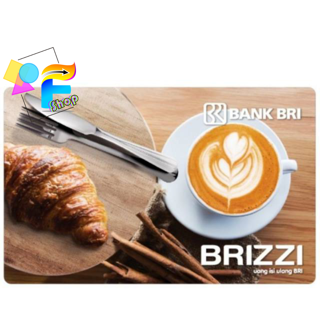 Jual Kartu eMoney eToll BRIZZI BRI edisi Breakfast | Shopee Indonesia