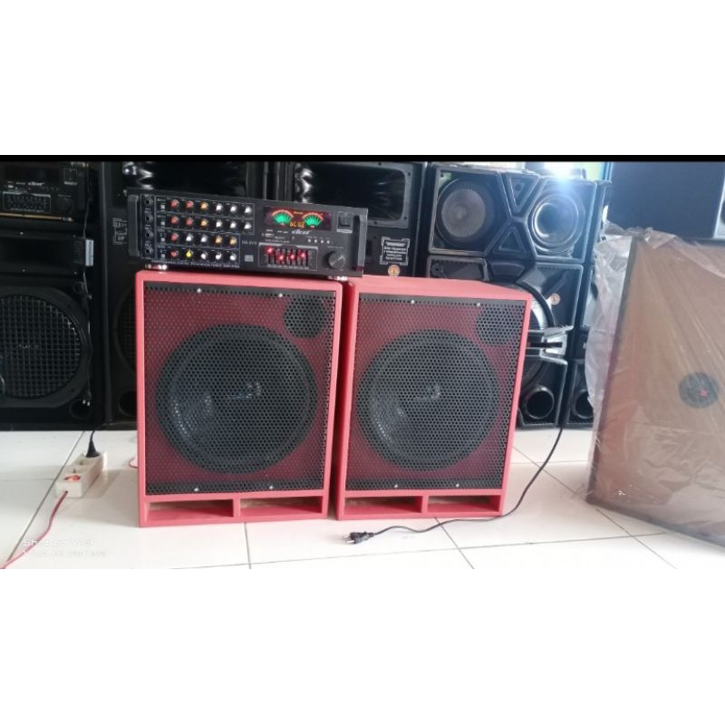Jual spiker 12in ples power ampli dat 5 smper | Shopee Indonesia