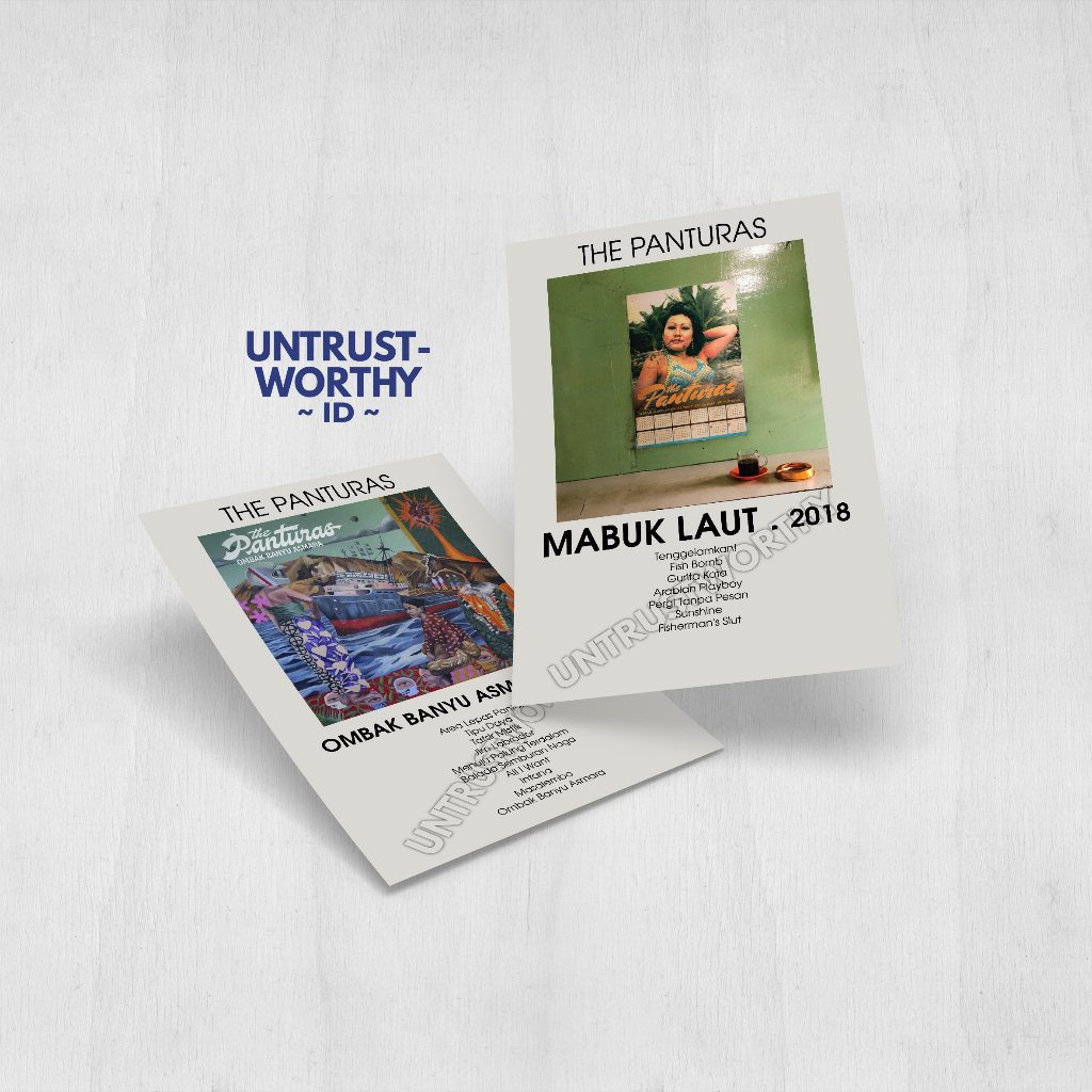 Jual Poster The Panturas Album Ukuran A5 (2pcs) | Shopee Indonesia