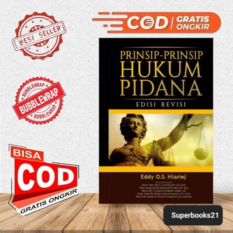 Jual Buku Prinsip Prinsip Hukum Pidana Edisi Revisi - Eddy O. S. Hiariej | Shopee Indonesia