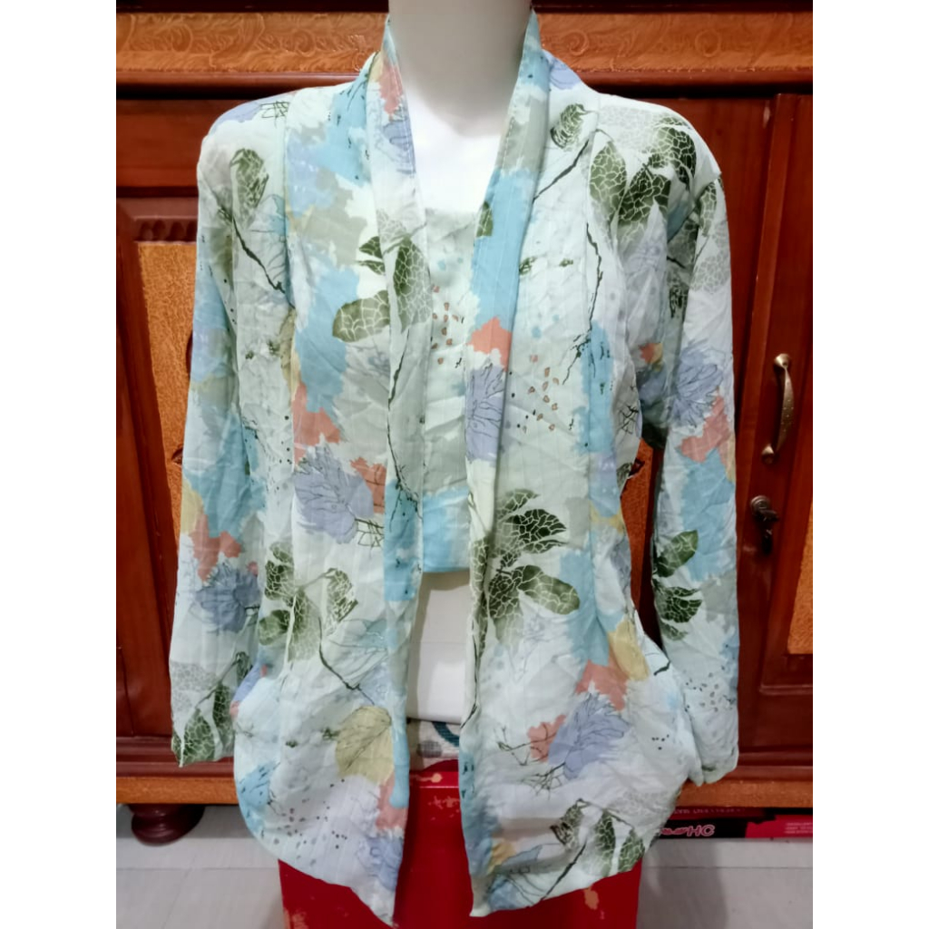 Jual kebaya kutubaru tradisional motif bunga terbaru 2025 kebaya kutu ...