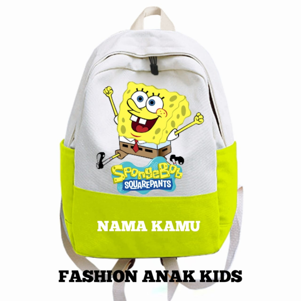 Jual (BISA COD) TAS RANSEL BACKPACK ANAK SEKOLAH SD/TK MOTIF LOGO ...