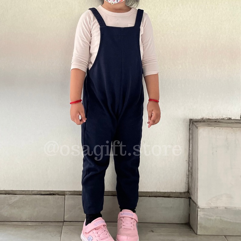 Jual UNIQLO Jumpsuit Luaran Balita Celana Salopette 100% Katun | Shopee ...