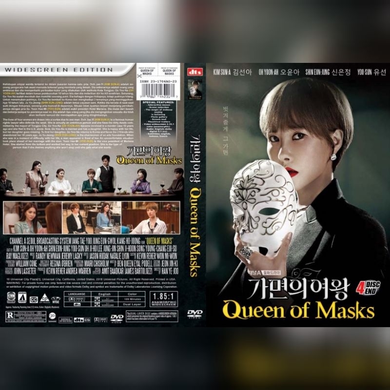 Jual Kaset Serial Drakor QUEEN OF MASKS - 2023 - 4 disk-end | Shopee Indonesia
