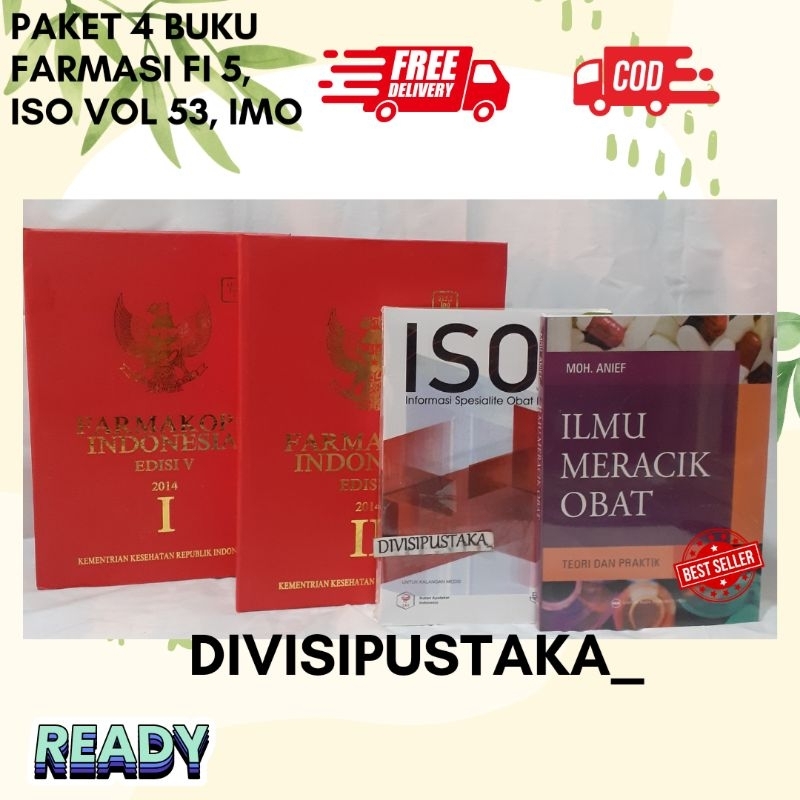 Jual Paket 3 Buku Farmasi : Farmakope 5, ISO vol 53 , IMO | Shopee ... Jual Paket 3 Buku Farmasi : Farmakope 5, ISO vol 53 , IMO | Shopee ...