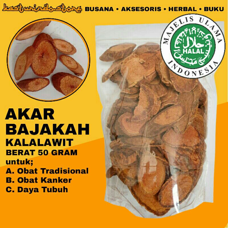 Jual Kayu Akar Bajakah Kalalawit Merah isi 50 Gram Untuk Pengobatan ...