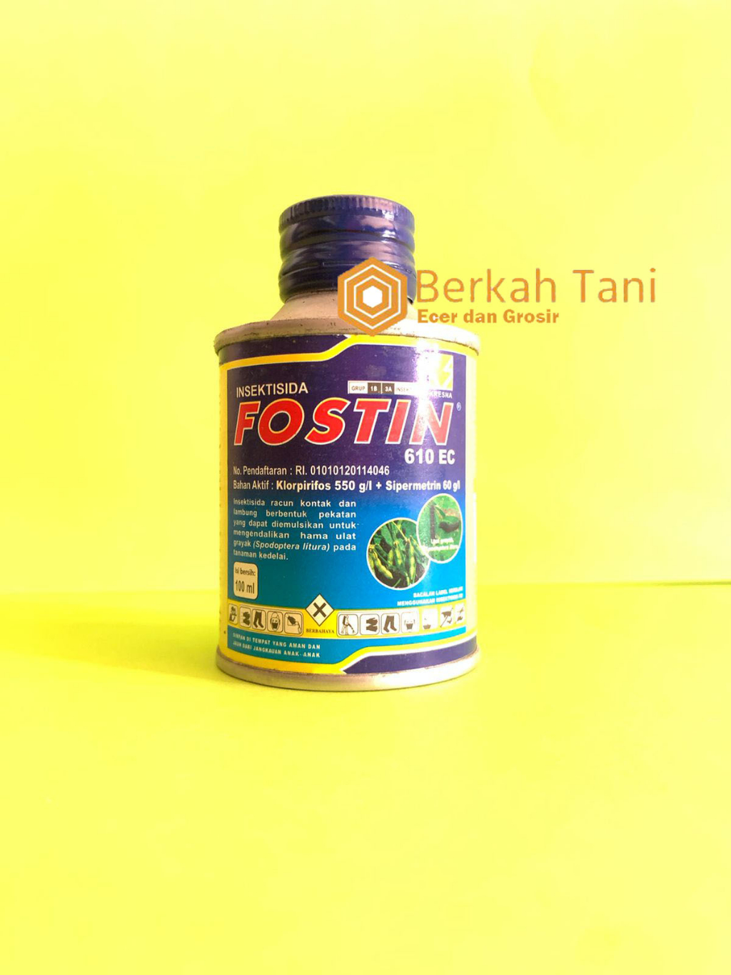 Jual (100 ML) INSEKTISIDA FOSTIN 610 EC//FOSTIN 610 EC 100ML ...
