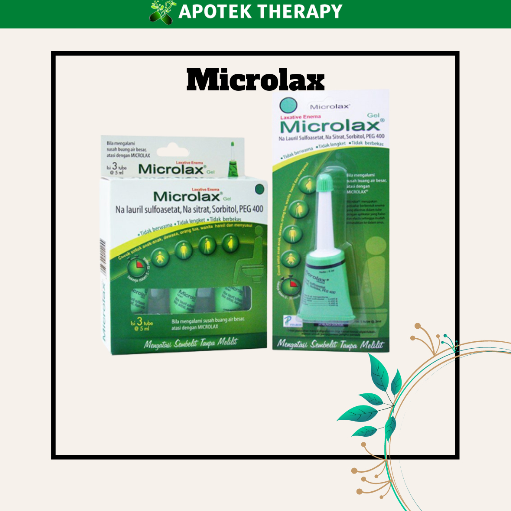 Jual Microlax/ untuk susah BAB | Shopee Indonesia