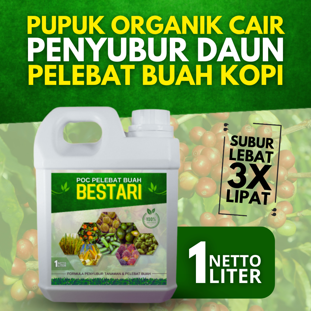 Jual Pupuk Organik untuk Tanaman Kopi / Pupuk Pelebat Buah Kopi / Pupuk ...