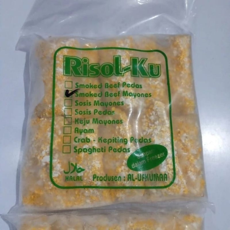 Jual RISOLKU ISI 10 RISOL KU SMOKED BEEF MAYO ORIGINAL | Shopee Indonesia