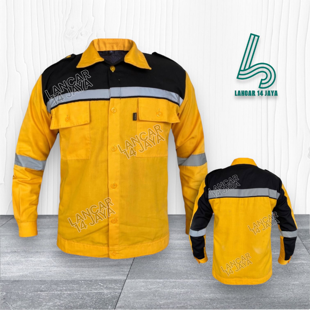 Jual Wearpack Safety Kombinasi 2 warna / Katelpak Kombinasi / Setelan ...