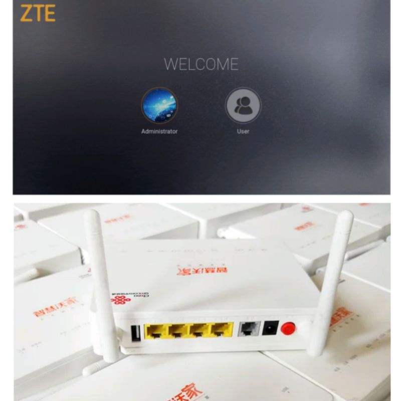 Jual ONT EPON WIFI ZTE F477 V.2 ORIGINAL , REMOTE WAN⁴ | Shopee Indonesia