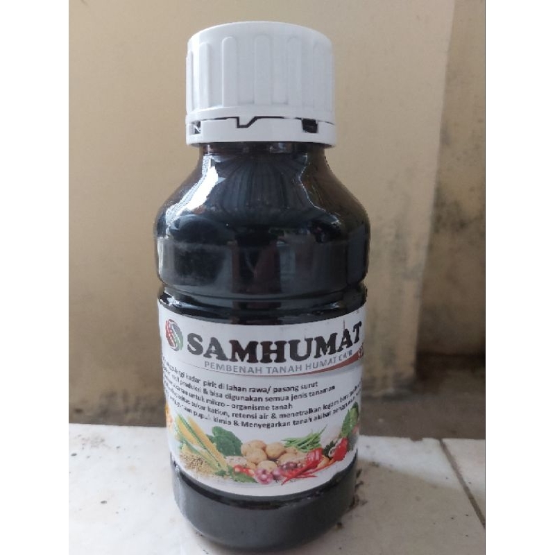 Jual SAMHUMAT CAIR 500 Ml (asam humat/Humic acid 25%) | Shopee Indonesia