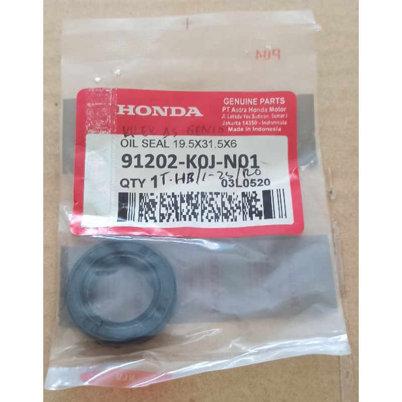 Jual SEAL/OIL SEAL/KARET SIL KREK AS KIRI/DEPAN/AS RUMAH ROLLER K0J ...