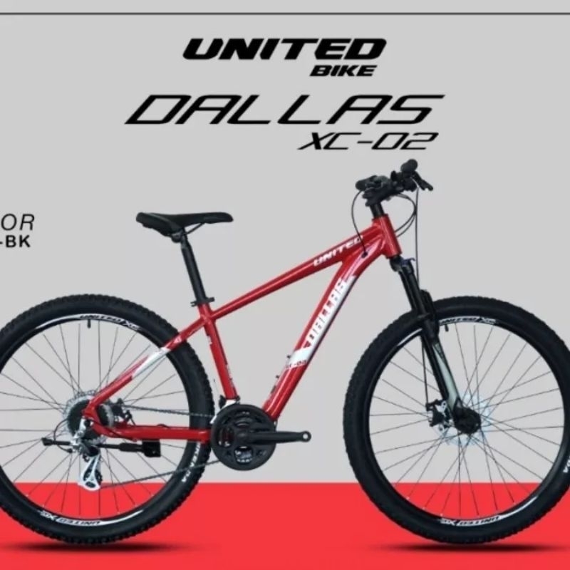 Jual Sepeda MTB UNITED Dallas ukuran 26inch | Shopee Indonesia