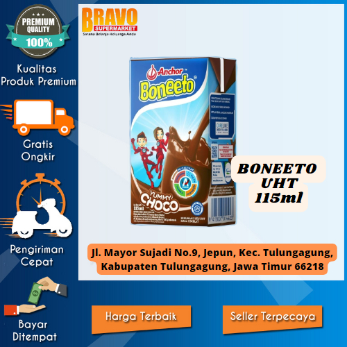 Jual Bravo Supermarket Tulungagung - Boneeto Susu Anak Sekolah UHT ...
