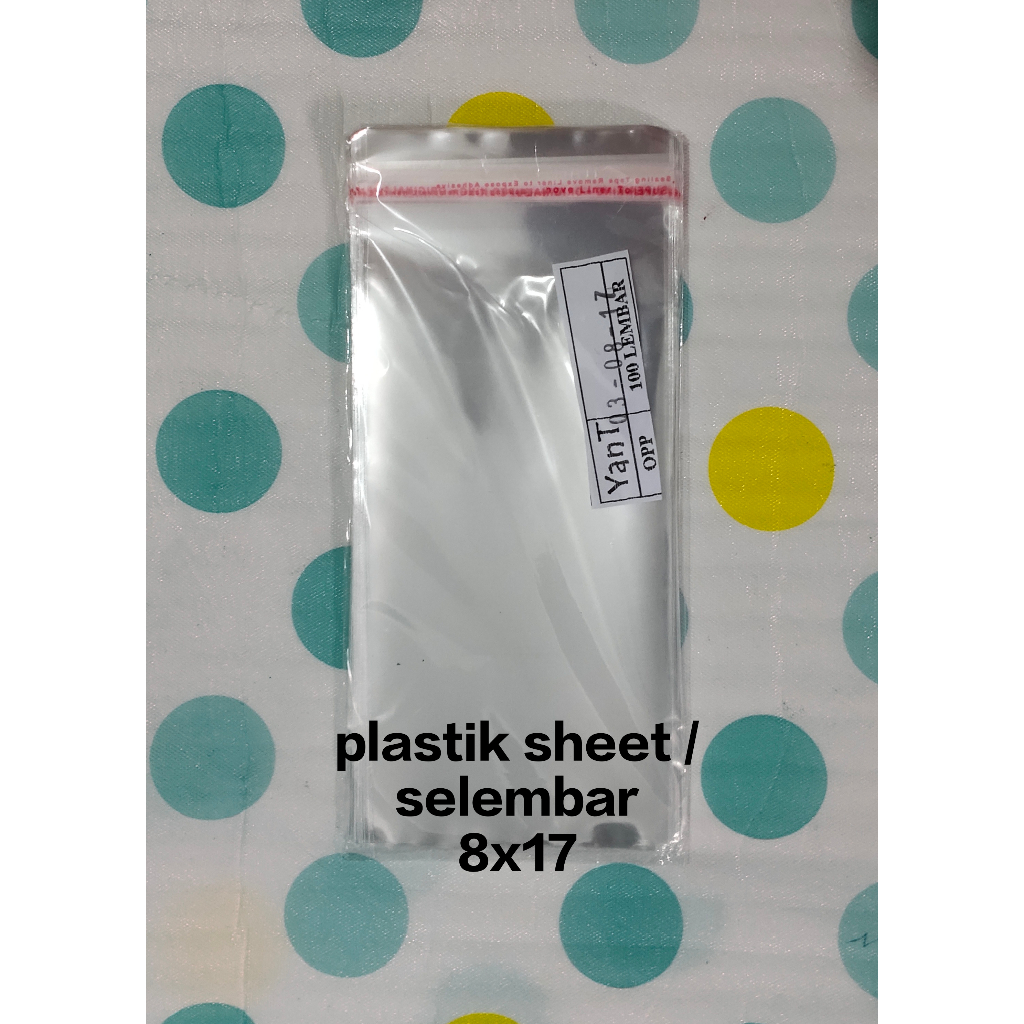 Jual Plastik OPP selembar- one sheet risol dadar gulung 7x18 8x18 9x20 ...